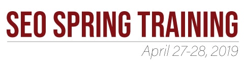 SEO Spring Training